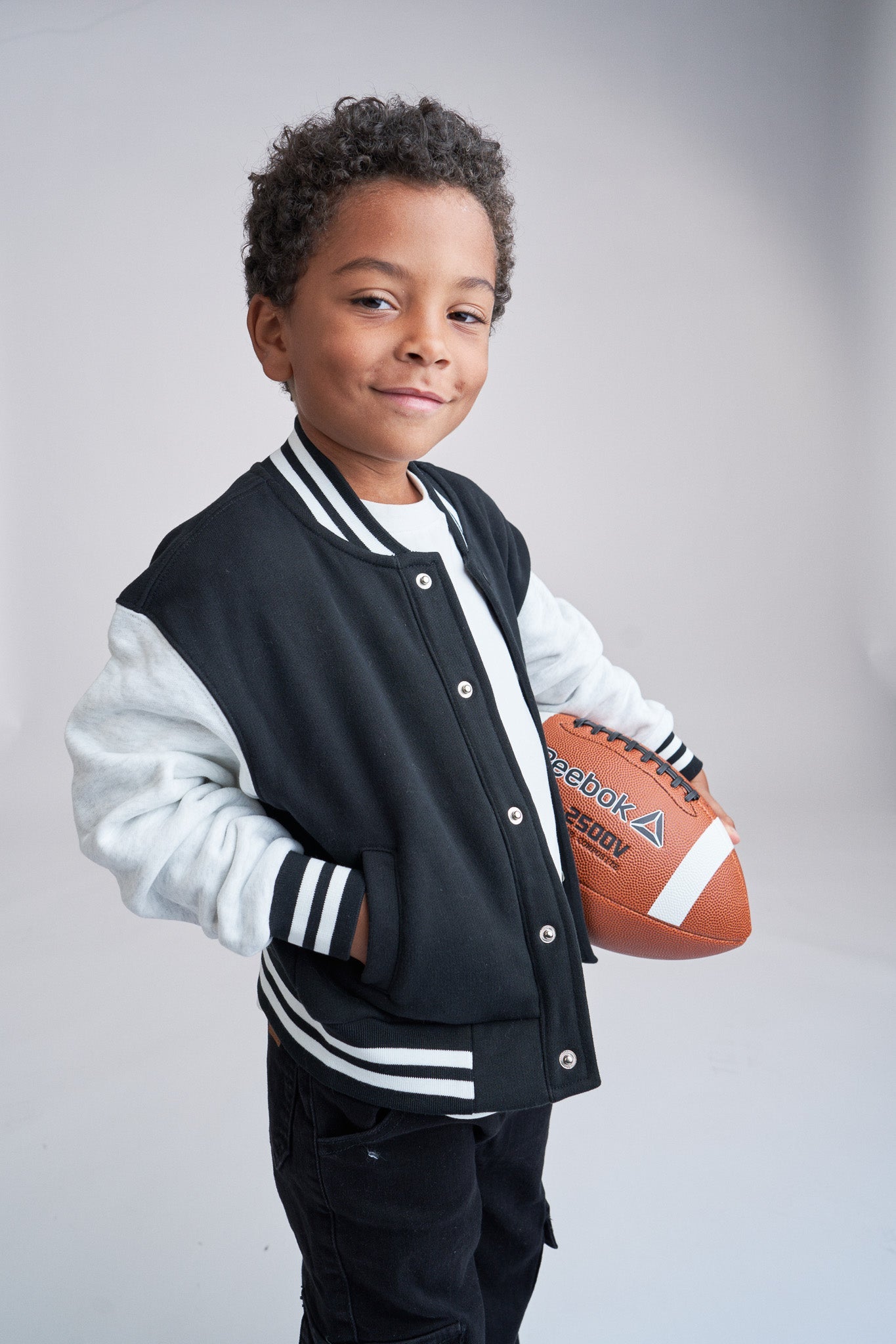 Varsity Jacket - Black – Worn Wild Varsity Jacket - Black – Worn Wild